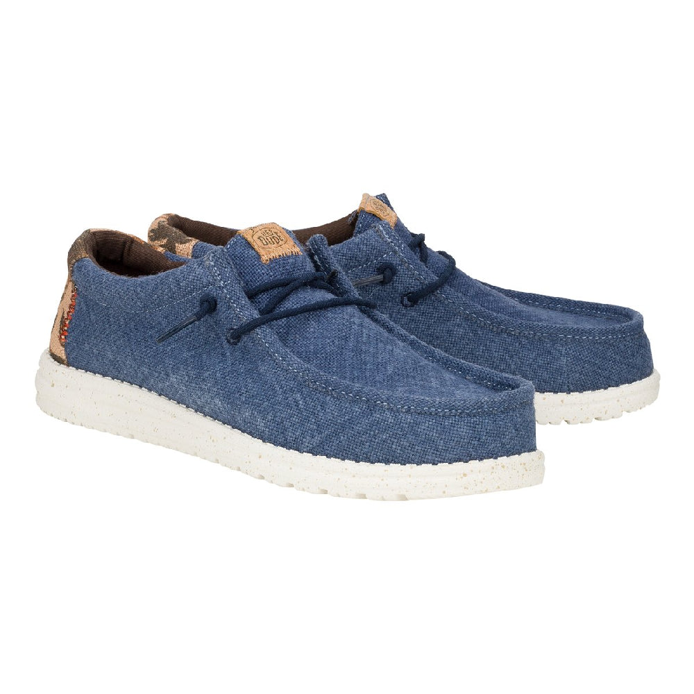 Hey Dude Wally Palm Jute Bleu Marine – Style Estival & Confort | Urban ...