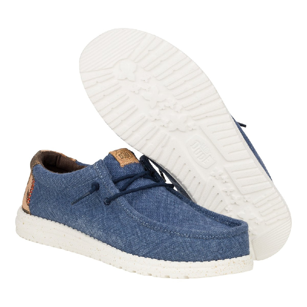 Hey Dude Wally Palm Jute Bleu Marine – Style Estival & Confort | Urban ...